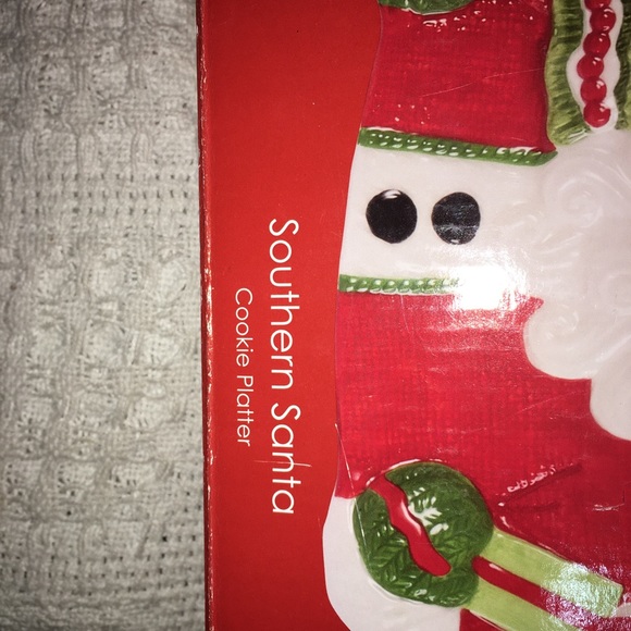 Fitz and Floyd | Holiday | Fitz And Floyd Southern Santa Cookie Platter ...
